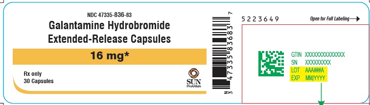 Rx Item-Galantamine ER 16Mg Cap 30 By Caraco Sun Pharma Gen Razadyne