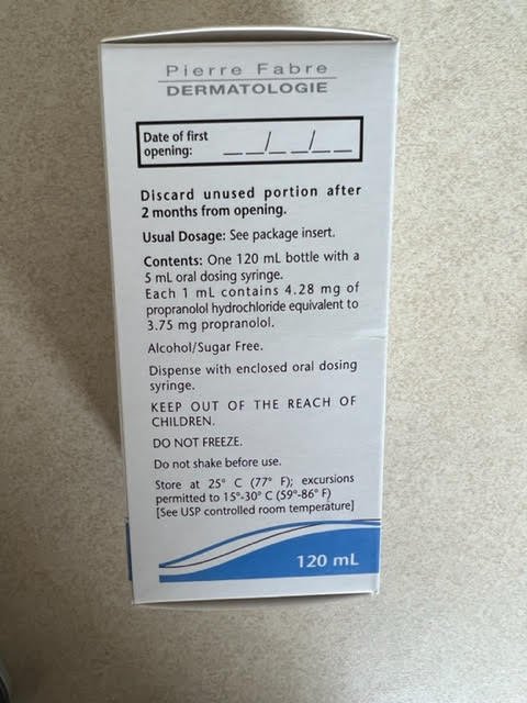 Rx Item-Hemangeol 4.28Mg/Ml Solution 120Ml By Pierre Fabre Pharma