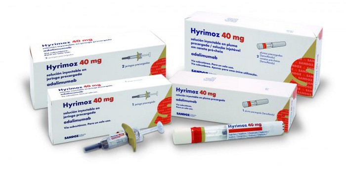 Rx Item-HYRIMOZ (adalimumab-adaz) 40 mg/0.8 mL single-dose pre -filled ...
