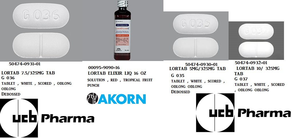 Hydrcodone-Acetaminophen 7.5-325-15 Sol 473ml by Vistapharm -Narc
