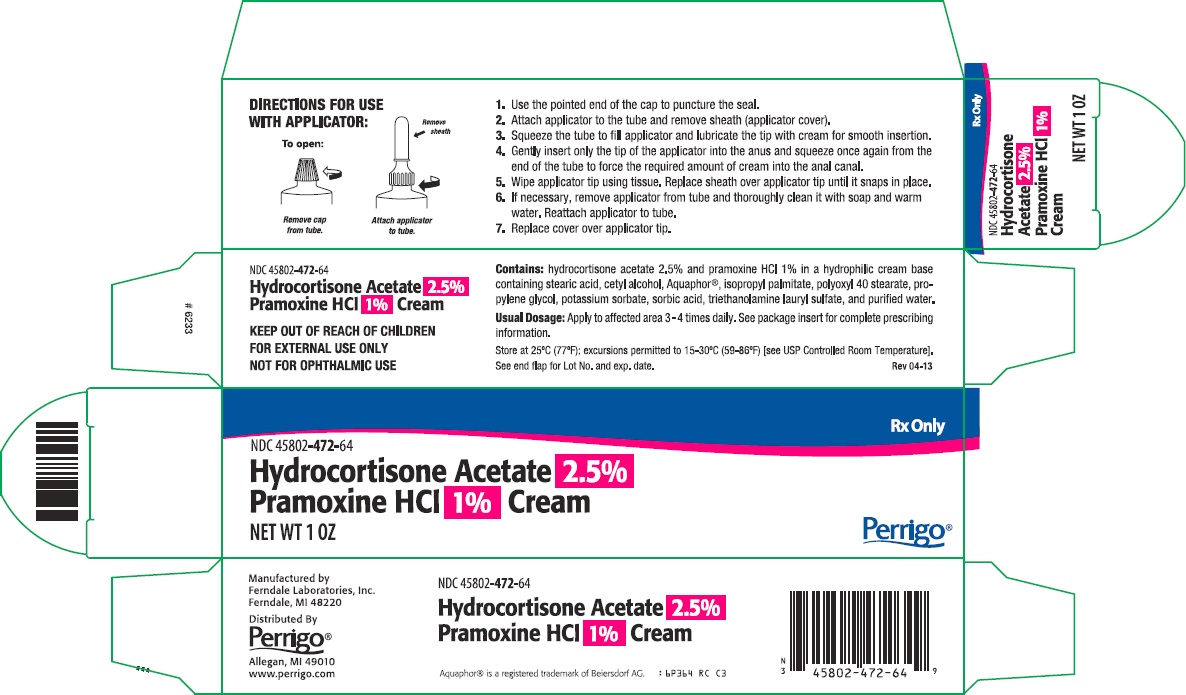Rx Item-Hydrocortisone-Pramoxine 2.5% 1% Cream 1 Oz By Perrigo Gen ...