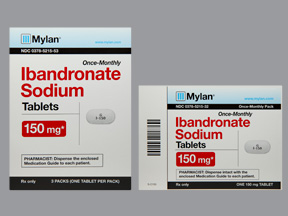Ibandronate 150mg Tab 3 by Mylan Pharma