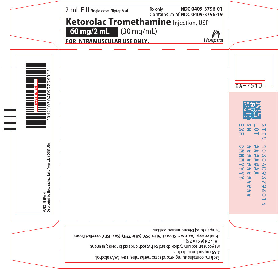 Rx Item-Ketorolac 60Mg/2Ml Vial 25X2Ml By Alembic Pharma