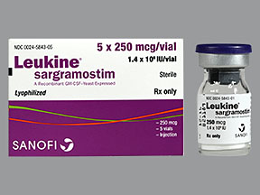 Rx Item-Leukine 250Mcg Vial 5X1Ml By Partner Therapeutics