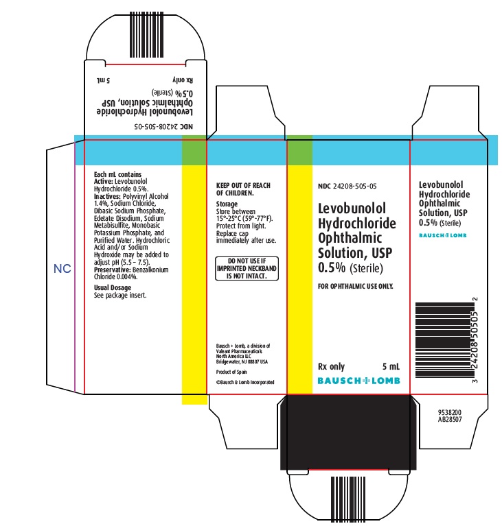 Rx Item-Levobunol O-S 0.5% Drops 5Ml By Valeant Gen Betagan