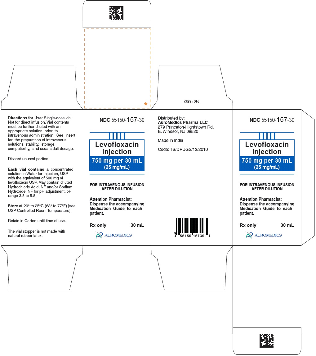 Rx Item-Levofloxacin 25Mg/Ml Vial 30Ml By Auromedics Pharma Gen Levaquin