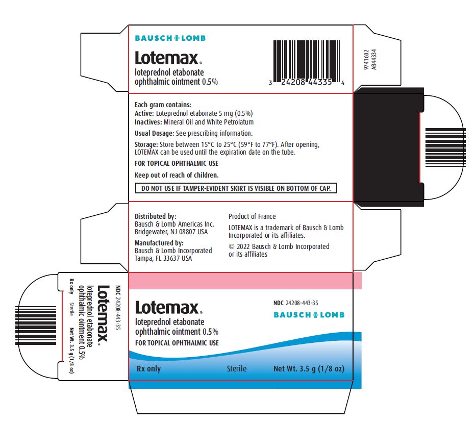 Rx Item-Lotemax 0.5% Ont 3.5Gm By Valeant Pharma loteprednol etabonate