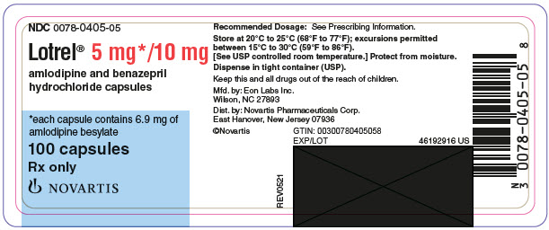 Rx Item-Lotrel 5Mg/10Mg Cap 100 By Novartis