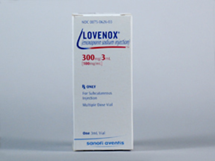 Rx Item-Lovenox 300Mg/3Ml Vial 3Ml By Aventis Pharma Enoxaparin