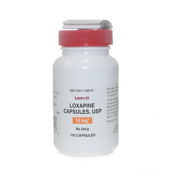 Rx Item-Loxapine 10Mg Cap 100 By Lannett Pharma Gen Loxitane