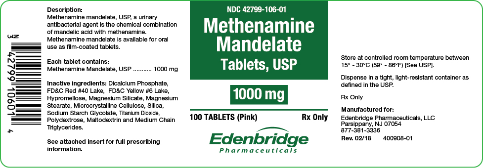 Rx Item-Methenamine Mandelate 1 Gm Tab 100 By Leading Pharma Gen Hiprex ...