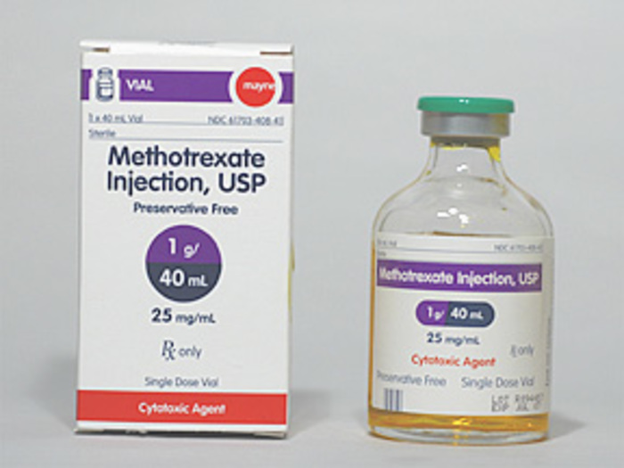 Rx Item-Methotrexate 25Mg/Ml Vial 40Ml PPX By Hospira Worldwide