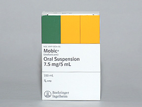 RX ITEM-Mobic Oral 7.5Mg/5Ml Suspension 100Ml By Boehringer Ingelheim