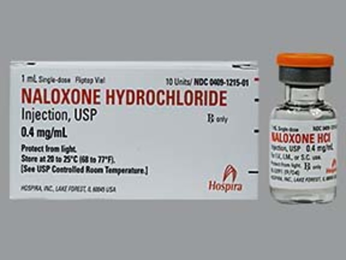 Rx Item-Naloxone 0.4Mg/Ml Vial 10X1Ml By Hospira Worldwide