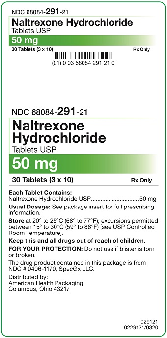 Rx Item-Naltrexone 50Mg Tab 30 By American Health Packaging Uniot Dose Pack