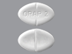 RX ITEM-Orap 2Mg Tab 100 By Teva Pharma