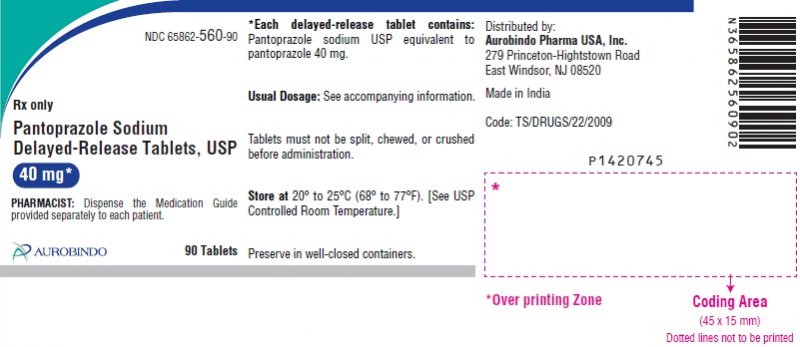 Rx Item-Pantoprzole 40Mg Tab 90 By Aurobindo Pharma Gen Protonix