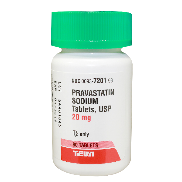 Rx Item-Pravastatin 20Mg Tab 90 By Teva Pharma Gen Pravachol