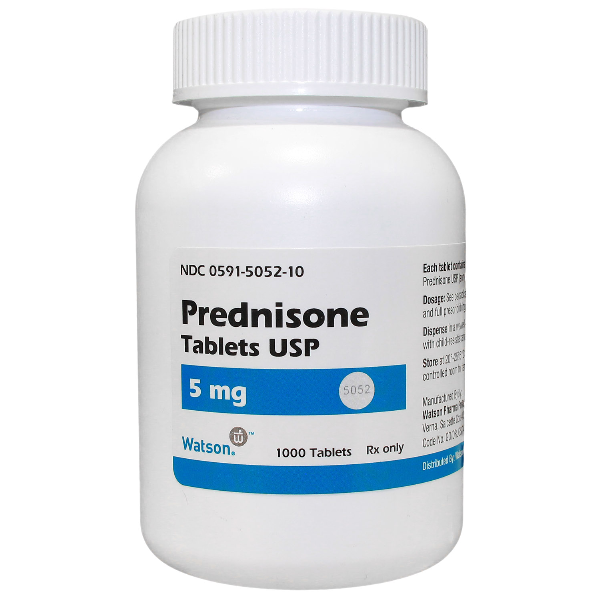 Rx Item-Prednisone 5Mg Tab 1000 By Actavis Pharma(Teva) Gen Deltasone