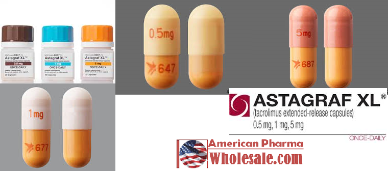 Rx Item-Astagraf XL 1mg tacrolimus Cap 30 by Astellas Pharma