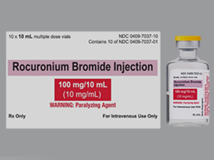 Rx Item-Rocuronium 10Mg/Ml Vial 10X10Ml By Hospira Worldwide