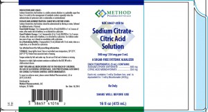 Rx Item-Sodium Citrate 100% Powder(Non-Sterile Pharmaceutical Grade ) 500G