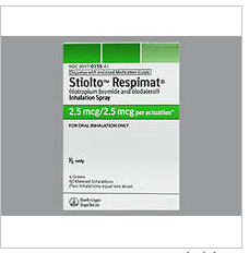 Rx Item-Stiolto Olodaterol-Tiotropium 2.5 2.5Mcg Inhaler By Boehringer ...