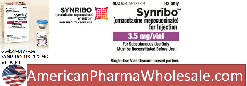 Rx Item-Synribo 3.5Mg Vial 8Ml By Teva Pharma