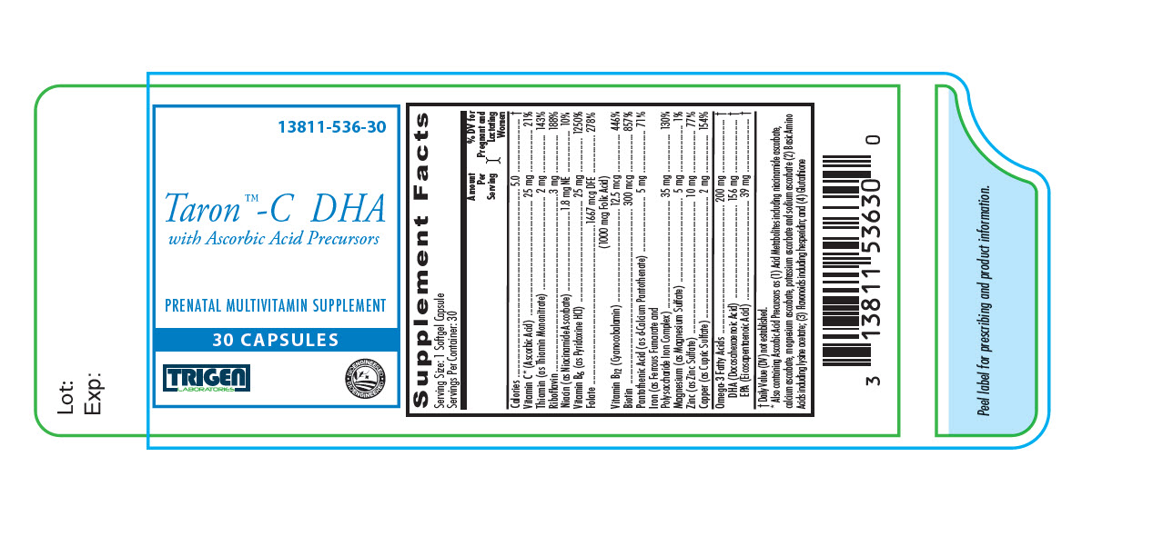 Rx Item-Taron C DHA 35 1 200Mg Cap 30 By Trigen Lab