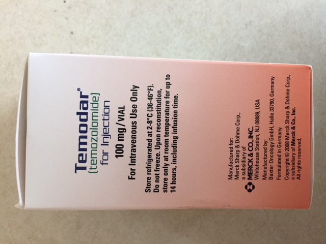 Rx Item-Temodar 100Mg Vial 1 By Merck