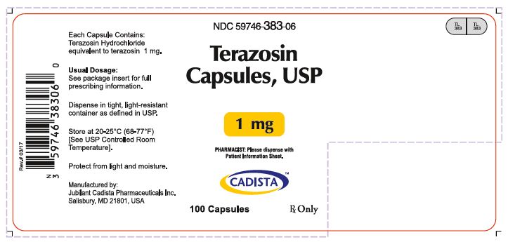 Rx Item-Terazosin 1Mg Cap 100 By Jubilant Cadista Pharma Gen Hytrin
