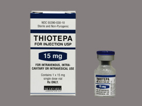 Thiotepa 15mg Vial 2ml by Bedford Labs
