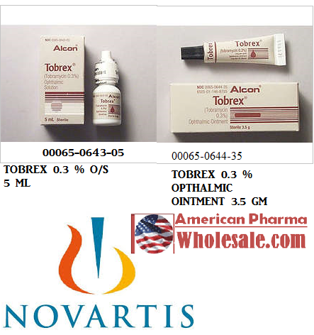 Rx Item-Tobramycin 0.3% Drops 5Ml By Akorn Pharma