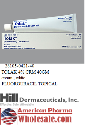 RX ITEM-Tolak 4% Cream 40Gm By Hill Dermaceuticals