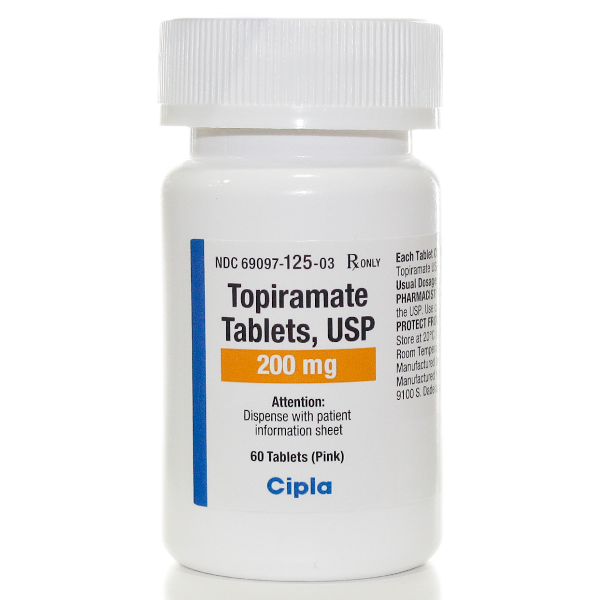 Rx Item-Topiramate 200Mg 1000 Tab-Cool Store- By Cipla Pharma USA Gen ...