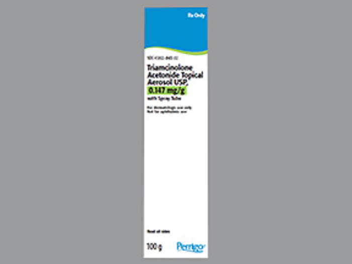 Rx Item-Triamcinolone Acetonide 0.147Mg G Aer 100Gm By Perrigo Gen Kenalog
