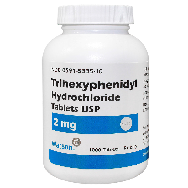 Rx Item-Trihexyphenidyl 2Mg Tab 1000 By Actavis Teva Pharma Gen Artane
