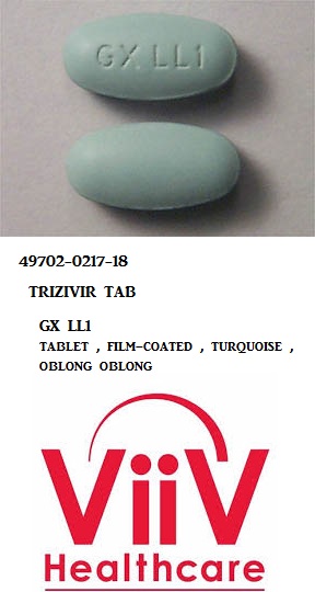 Rx Item-Trizivir 150 300Mg Tab 60 By Viiv Healthcare