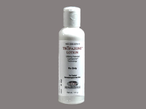 RX ITEM-Tropazone Lotion 140Gm By Valeant Pharma