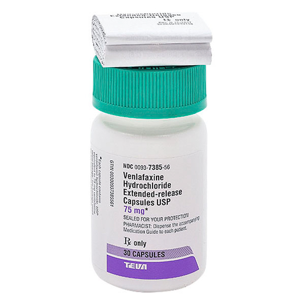 Rx Item-Venlafaxine 75Mg Cap 30 By Teva Pharma