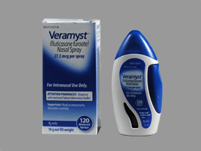 RX ITEM-Veramyst 27.5Mcg Spray 10Gm By Glaxosmithkline