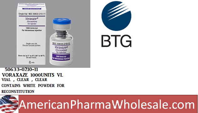 Rx Item-Voraxaze 1000 Unit Vial 1 By Btg International