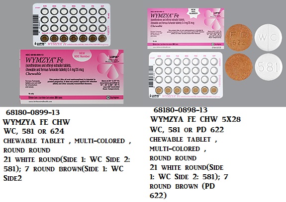 RX ITEM-Wymzya Fe 0.4 35(21) Chewable 5X28 By Lupin Pharma
