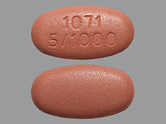 Rx Item-Dapagliflozin-Metfrm Hcl 5-1000Mg Tab 60 PRASCO PHRMA