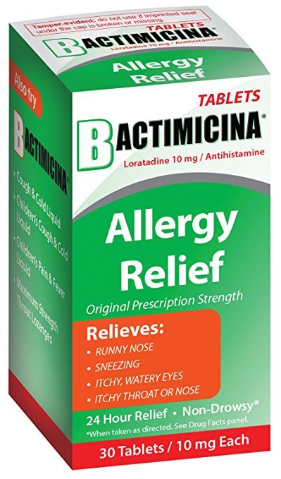 Bactimicina Allergy Liquid 4 oz by DLC Lab Case of 24