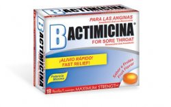 Bactimicina Throat Lozenges (Troches) 18 Count By Dlc Lab Case Of