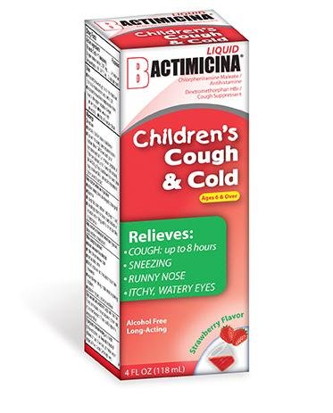Bactimicina Children's Cough And Cold Liquid 4 oz case of 24