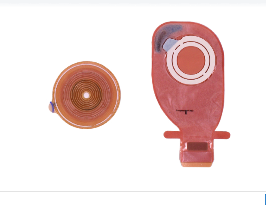 Coloplast 14304 Ostomy Baseplate Assura Ac Easiflex 3/8 To 1-3/8 h
