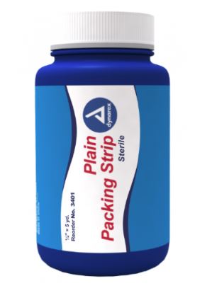 Packing Strips Plain 1/4 X 5 Yds