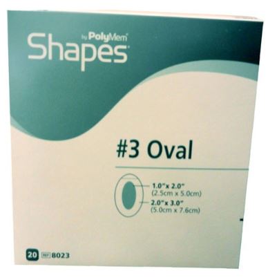 Polymem Shapes 2X3 Oval Urethane